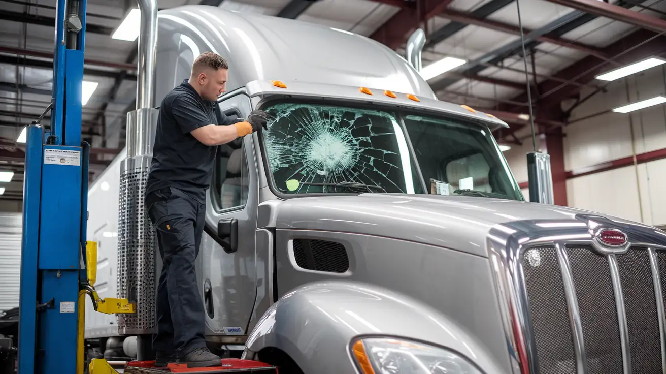 Semi Truck Windshield Replacement In Austin TX